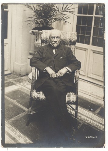 Octave Chanute Portrait Early Aviation Pioneer old Photo 1910